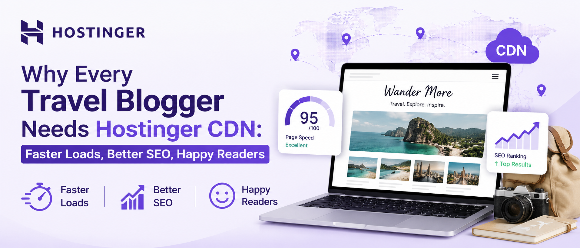 Hostinger CDN For Faster Travel Blog Performance
