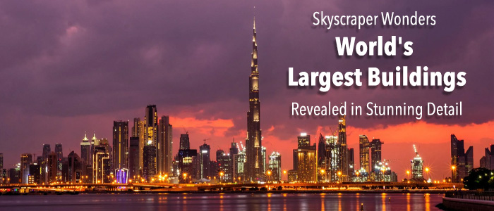 Skyscraper Wonders: World's Largest Buildings Revealed In Stunning Detail